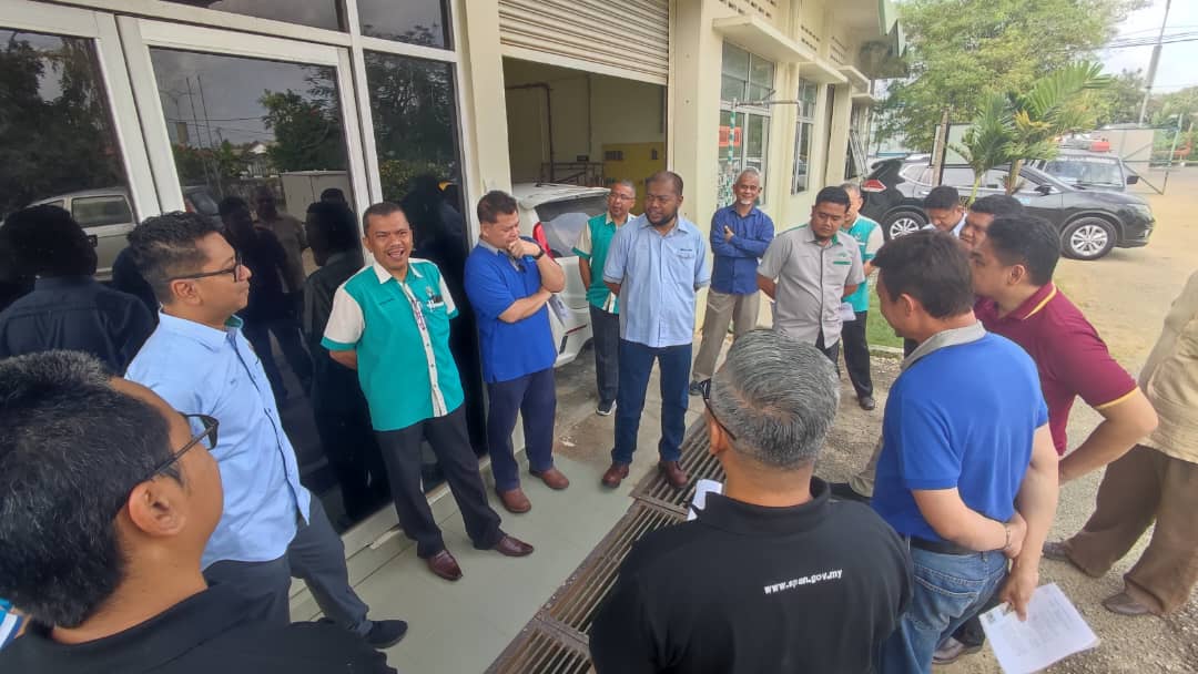 Sekitar lawatan kerja berkala Task Force SPAN ke Loji Rawatan Air ...