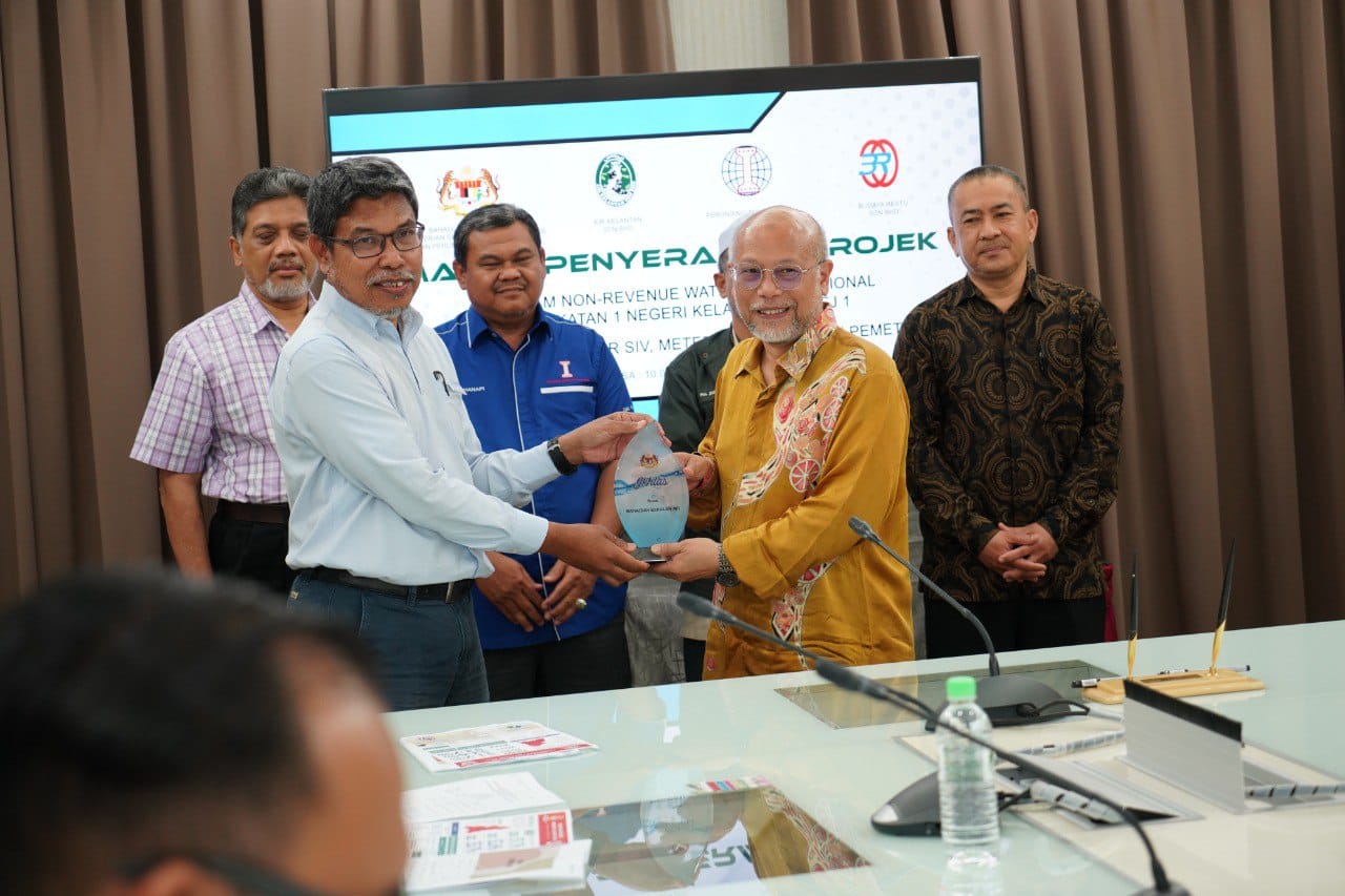 Majlis Penyerahan Projek 'Program Non-Revenue Water (NRW) Nasional Pendekatan 1 Negeri Kelantan ...