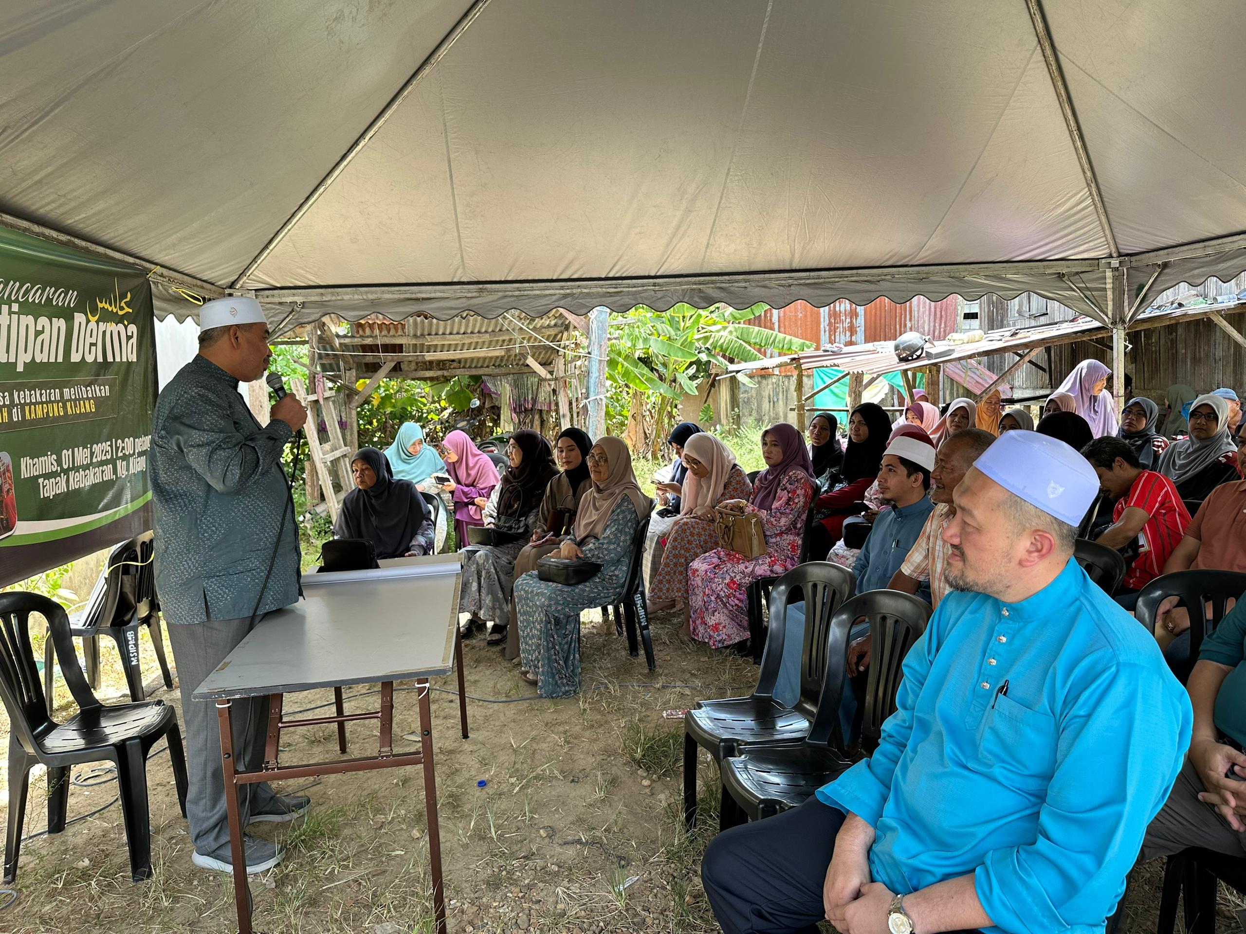 Majlis Pelancaran Tabung Derma Kilat Mangsa Kebakaran Kg Kijang Selesai ...